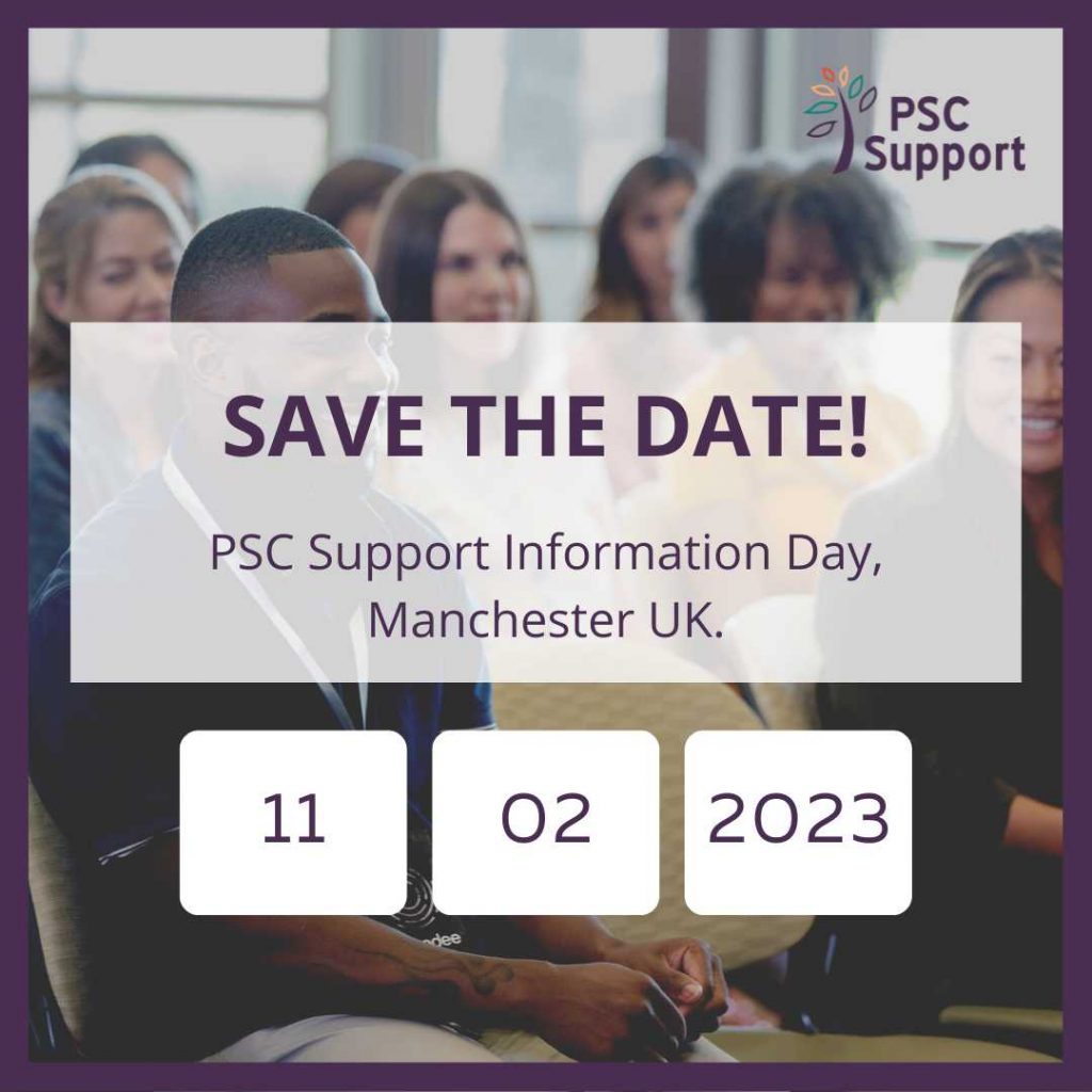 PSC Support Information Day – Save the Date – PSC Support