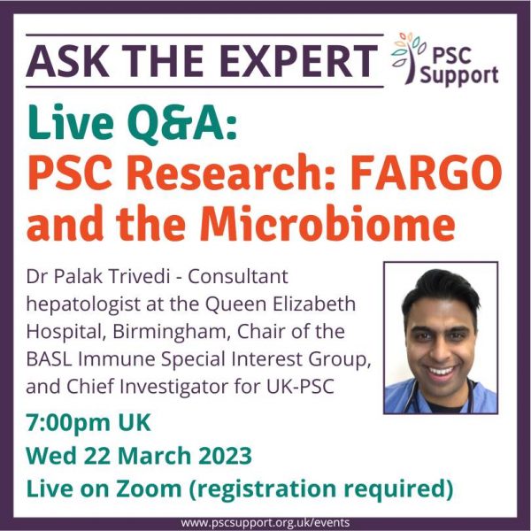 Ask the Expert Live Q&A with Dr Palak Trivedi 22 March 2023 – PSC Support